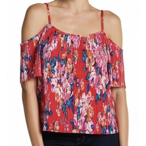 h.i.p. | Tops | Hip Poppy Flamingo Print Top | Poshmark